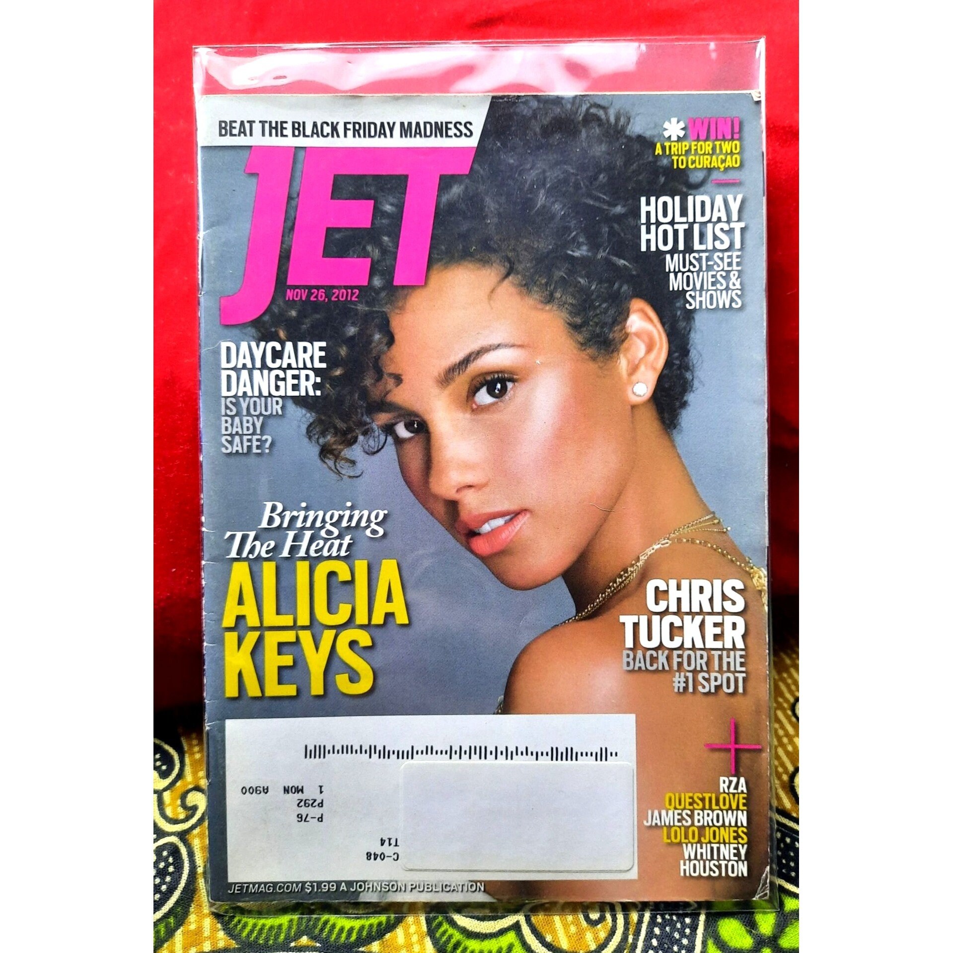 Vintage Jet Magazine Alicia Keys Nov 28 2012 - Etsy