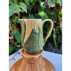 Vintage Shawnee Corn King Pattern Corn Creamer Small Pitcher 5" 1940s ...
