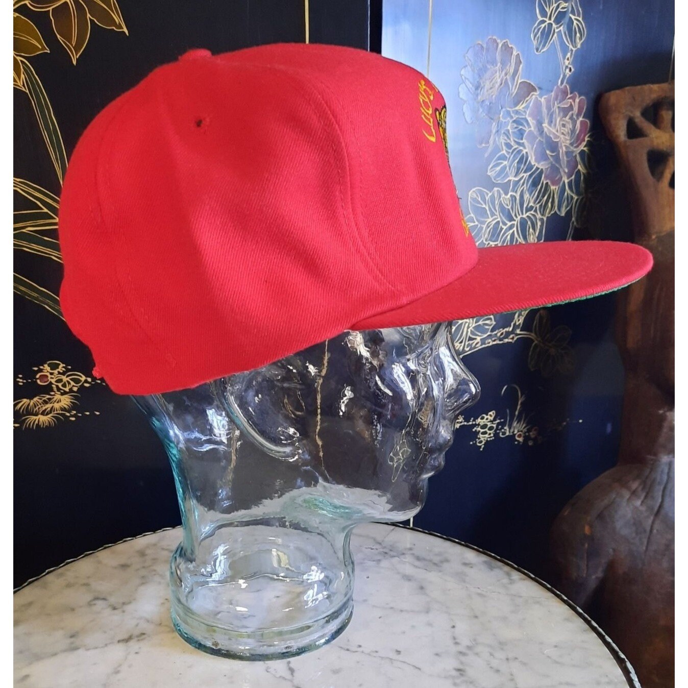 Vintage Baseball Hat Historic Lucy's Tiger Den Snap Back Baseball Cap ...