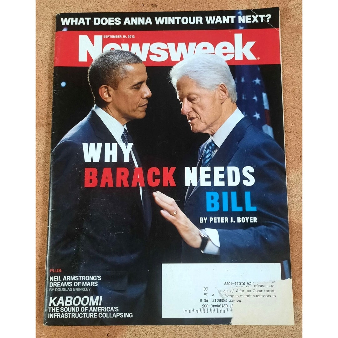 Vintage Newsweek Magazine Barack Obama Presidential Campaign Bill ...
