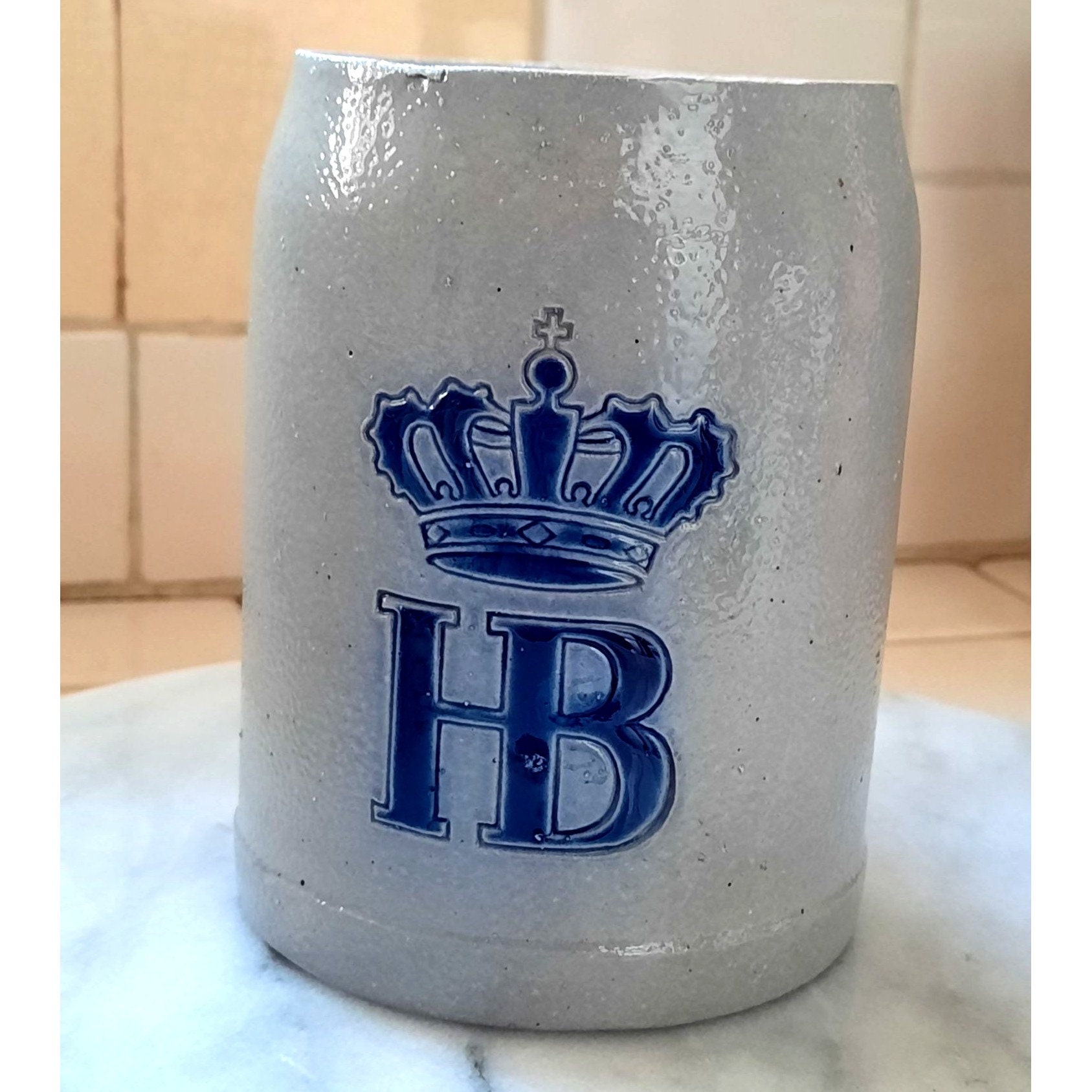 Vintage HB Hofbrauhaus Munchen Beer Stoneware Stein Made in Germany 0 ...