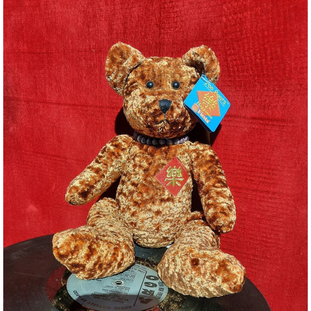 Vintage Plush 2000 Foo Bears Happiness Plush Stuffed Animal Plushie ...