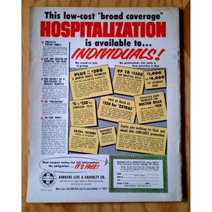 Vintage Pulp Fiction Tabloid Movie Life Magazine August 1954 Vol 17 No ...