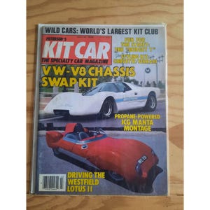 Vintage Car Magazine Petersen's Kit Car Specialty Car Magazine March ...