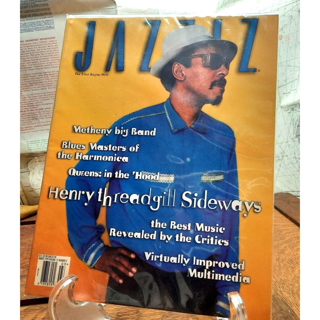Jazziz Magazine Henry Threadgill MAR 1994 Vol 12 No 3 VG+ Original ...