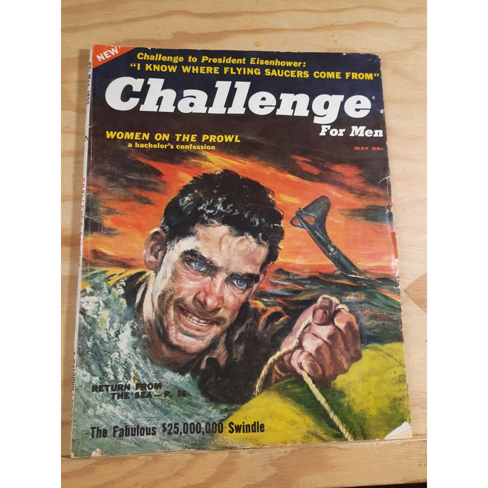 Vintage Challenge Magazine Women on the Prowl Original Publication Vol ...