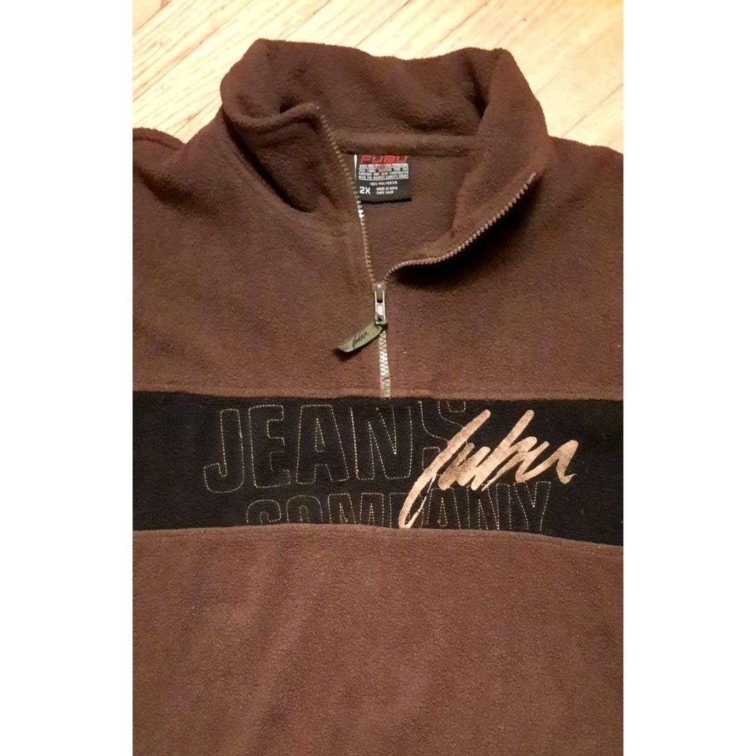 Vintage FUBU Mens 2XL Embroidered FUBU Fleece Brown 1990s - Etsy