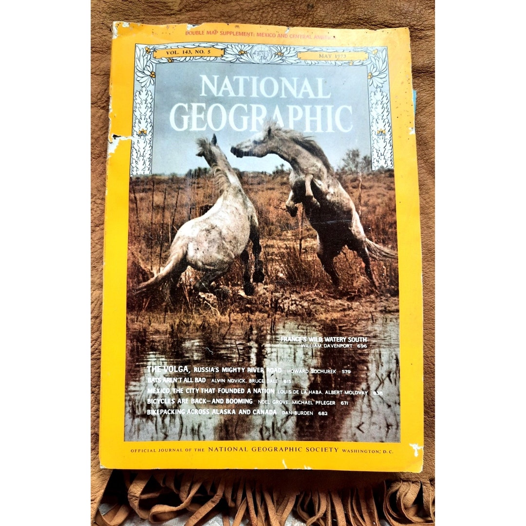 Vintage National Geographic Magazine May 1973 Vol 143 No. 5 With ...