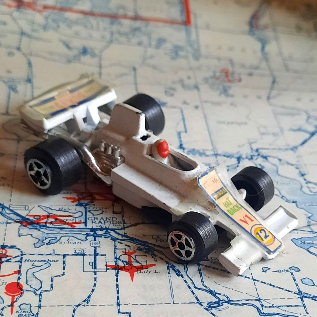 Vintage Mclaren M32 Diecast Toy Car Grand Prix Honda Civic Hat Back V1 ...