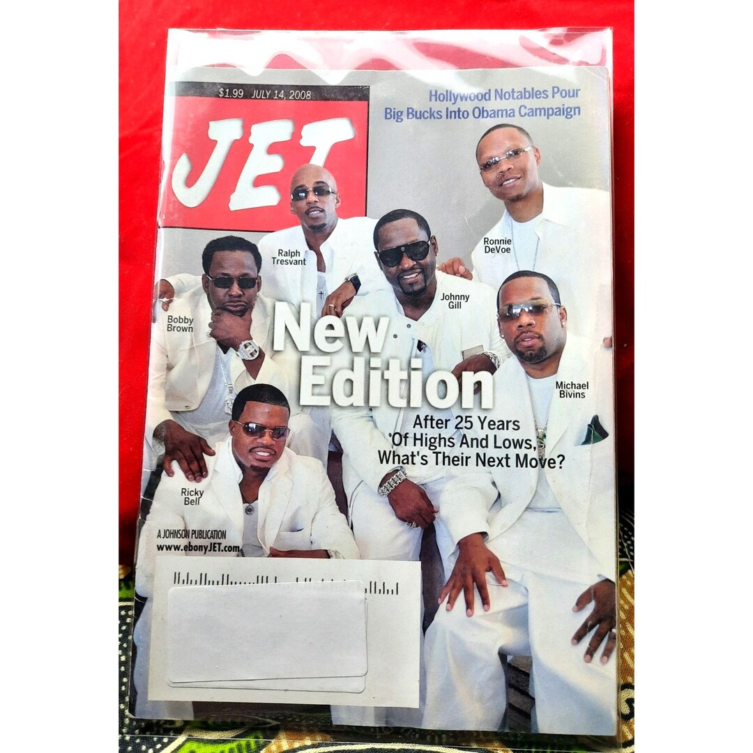 Vintage Jet Magazine New Edition July 14 2008 - Etsy