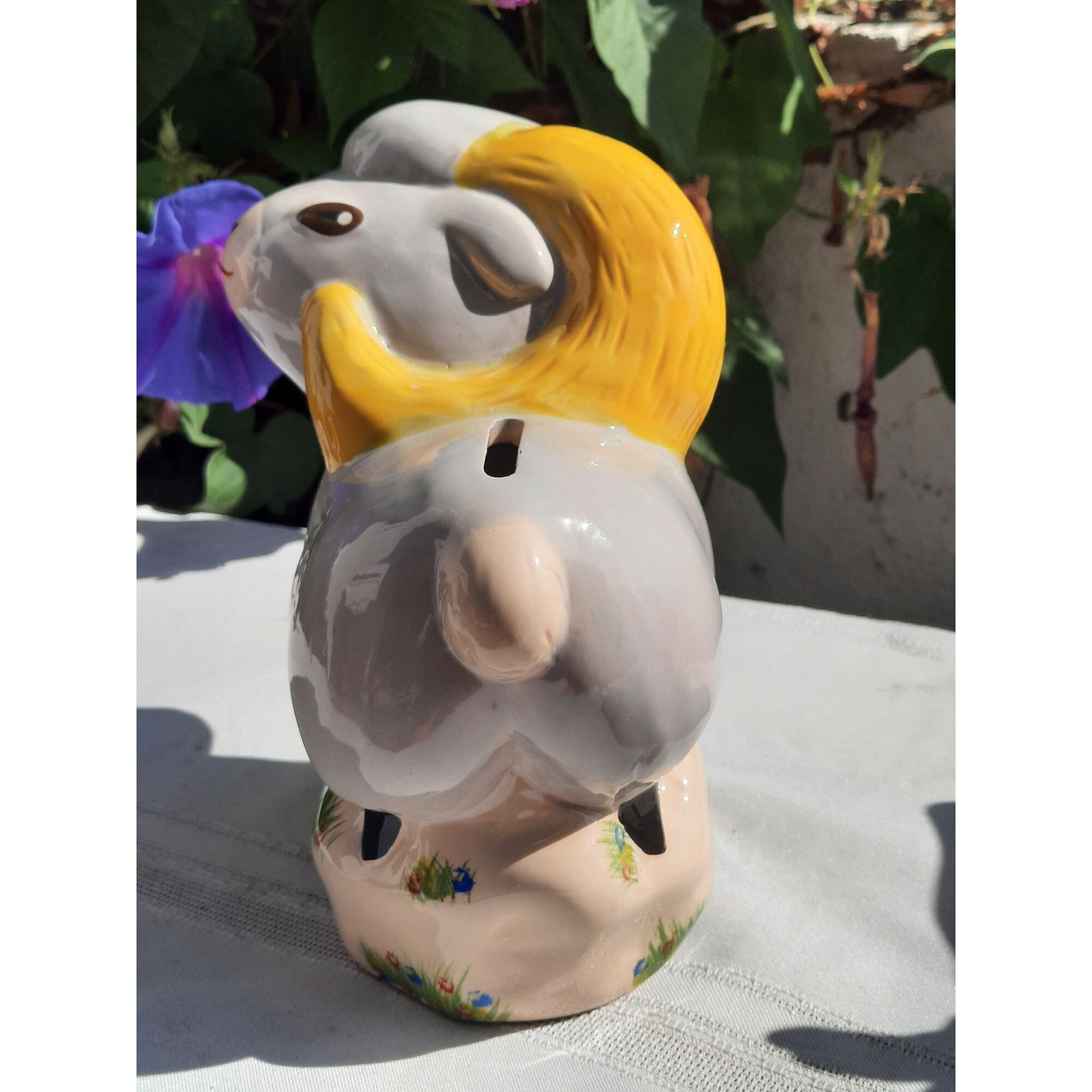 Wells Fargo Chinese New Year of the Ram Ceramic Piggy Bank 2015 - Etsy