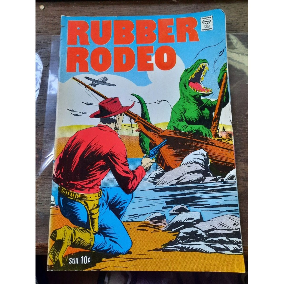 1980s Rare Vintage Promo Press Kit Comic for Punk Country Western Band ...
