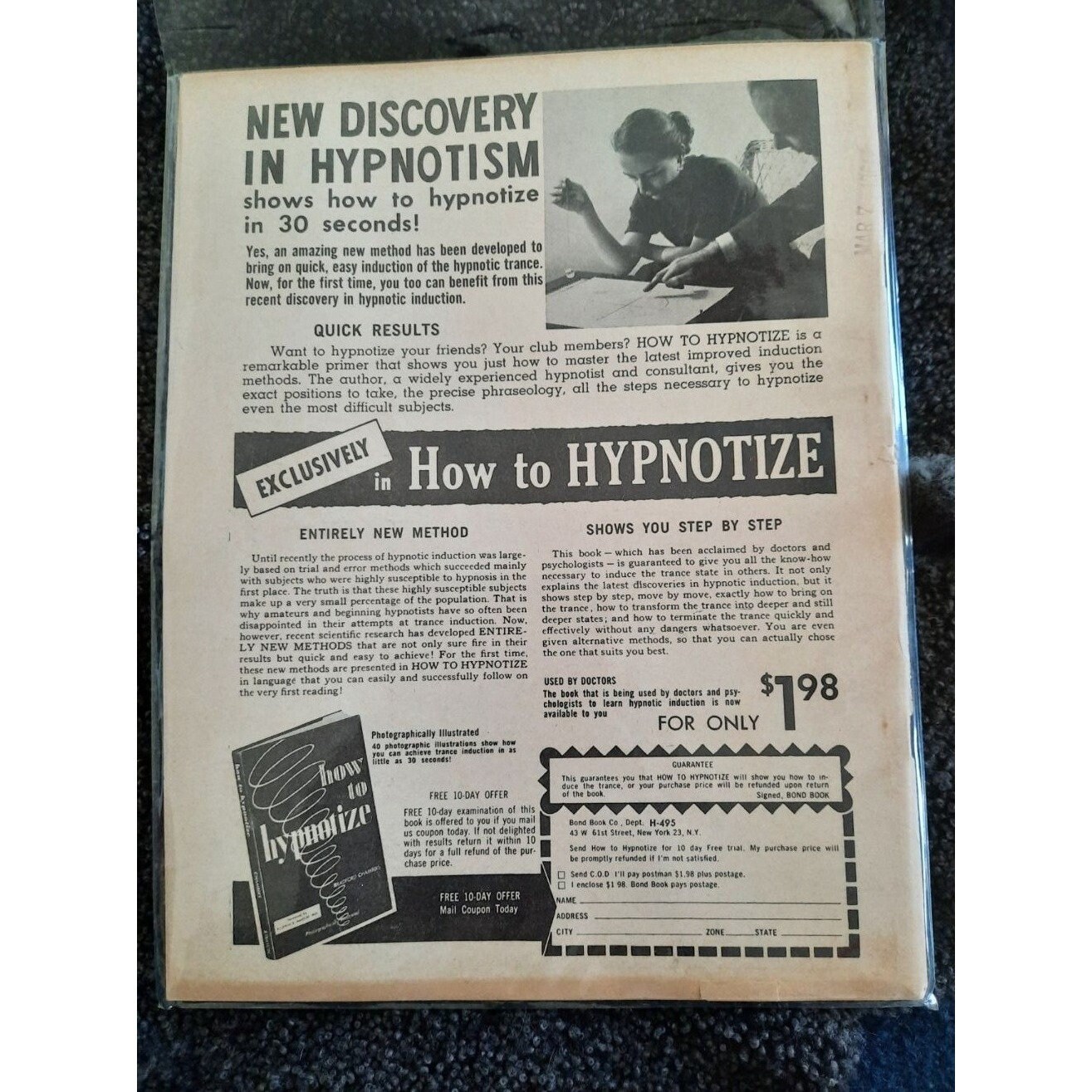 Vintage on the Q.T. Magazine May 1955 Vol 5 No 1 Original 25 Cent ...