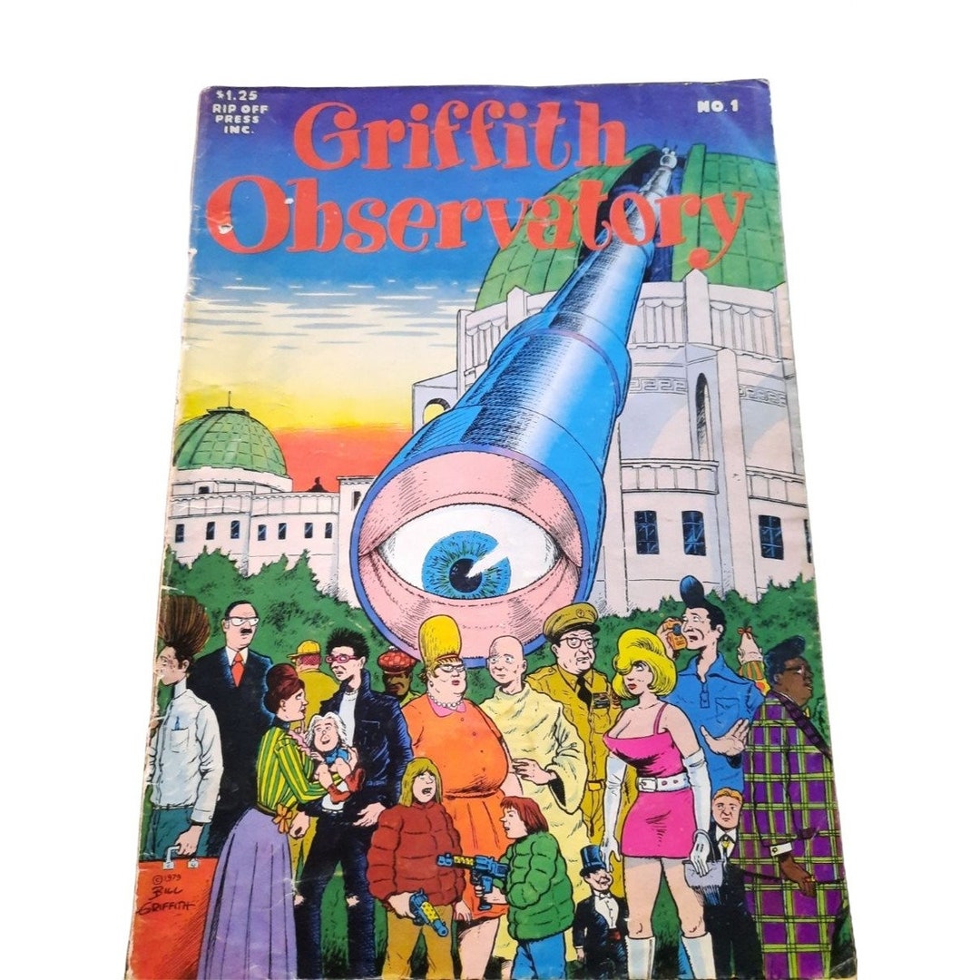 Vintage 1979 Bill Griffith Comic Griffith Observatory No 1 by Rip off ...