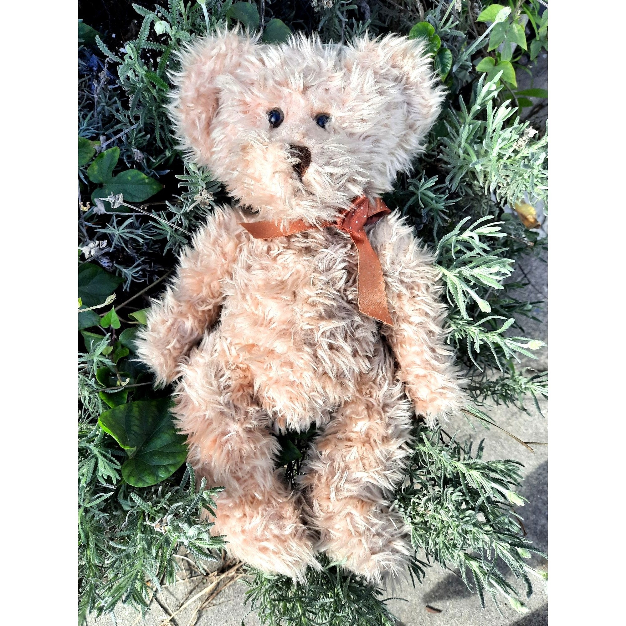 Vintage Russ Berrie Teddy Bear Radcliffe Weighted Bean Bag Style 17 KC1 ...