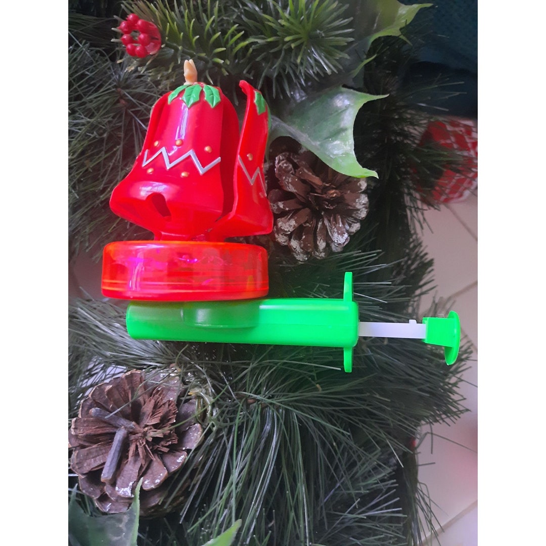 Vintage 1980s Germamy Whistle Light up Push Spinning Christmas Tree ...