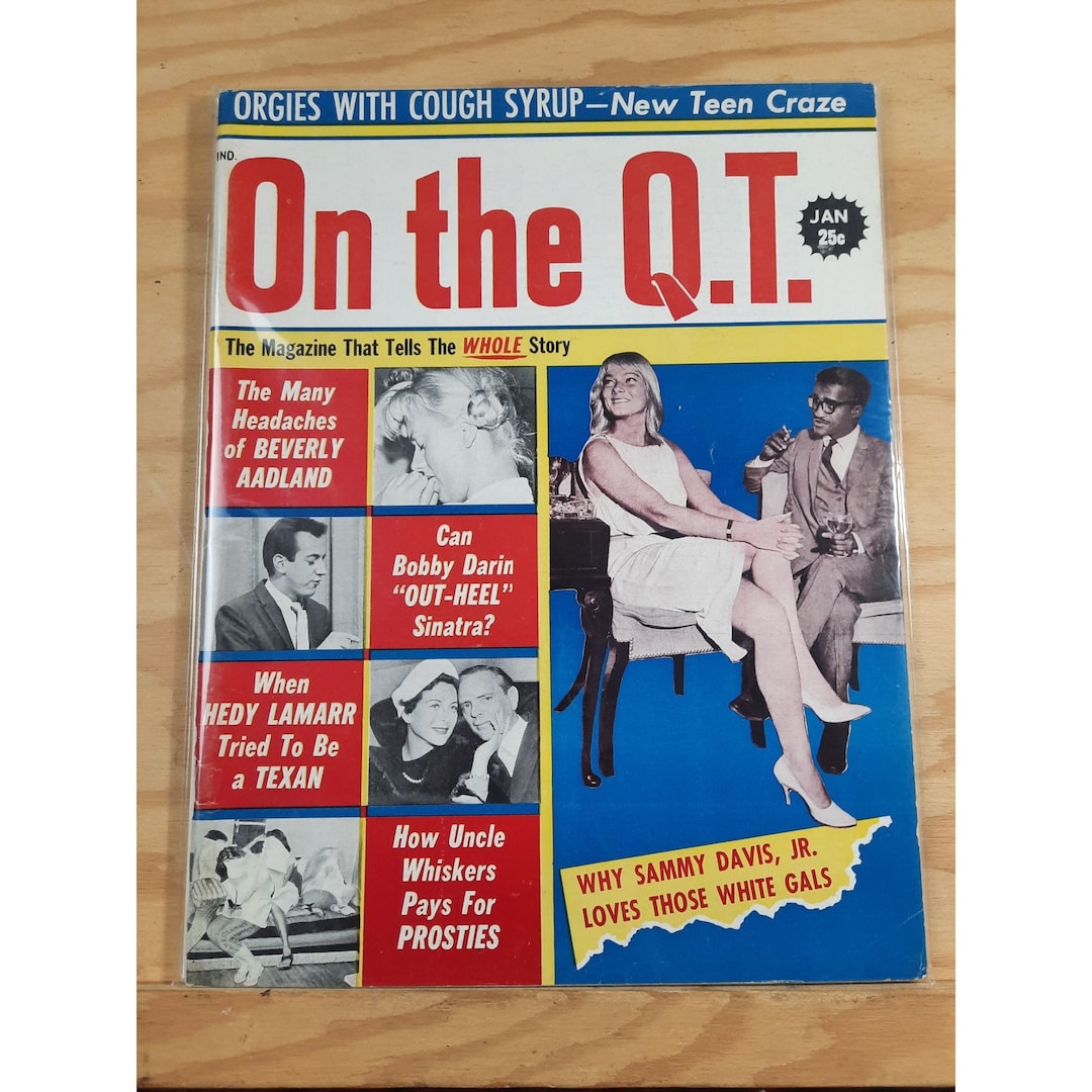 Vintage on the QT Magazine Sammy Davis Jr. Original Publication Vol 4 ...
