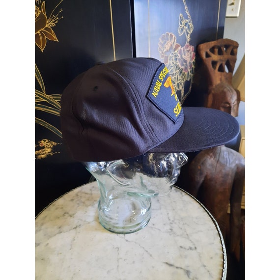 Vintage USMC Military Service Hat Naval Special Warfa… - Gem