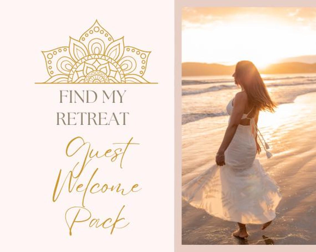 Retreat Guest Welcome Pack - Etsy