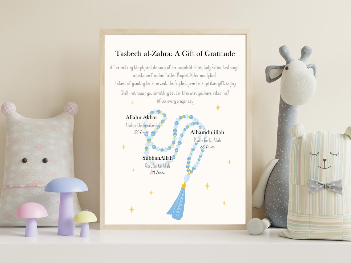 Islamic Kids Wall Art, Ahlulbayt Shia Muslim Art Download, Islamic ...