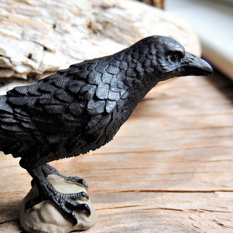 Large Realistic Raven - Etsy