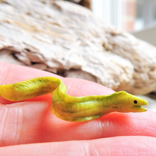 EEL MINIATURES Eels Figures Figurines Fish Ocean Animals Fairy - Etsy