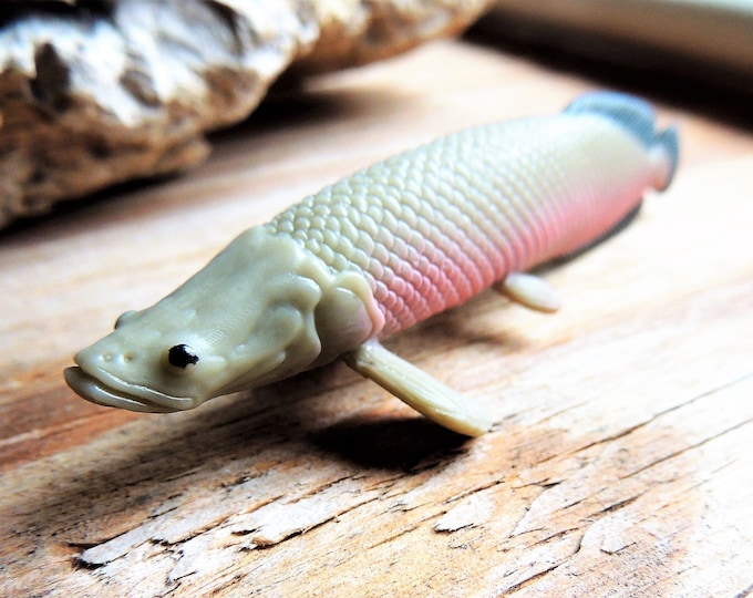 MINIATURE Arapaima Freshwater Fish Animals Figures Figurine Dollhouse ...