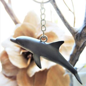 KEYCHAIN Key Chain DOLPHIN Key Ring Key Fob Animal Cute Fun Cool Unique ...