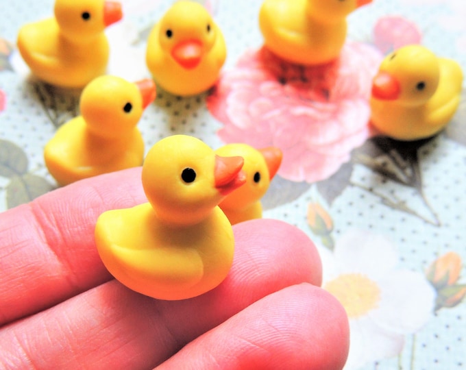 MINIATURE RUBBER DUCK Ducky Duckies Micro Minis Tiny Dollhouse | Etsy