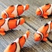 MINIATURE CLOWNFISH Sea Animal Figurine Fairy Garden Dollhouse ...