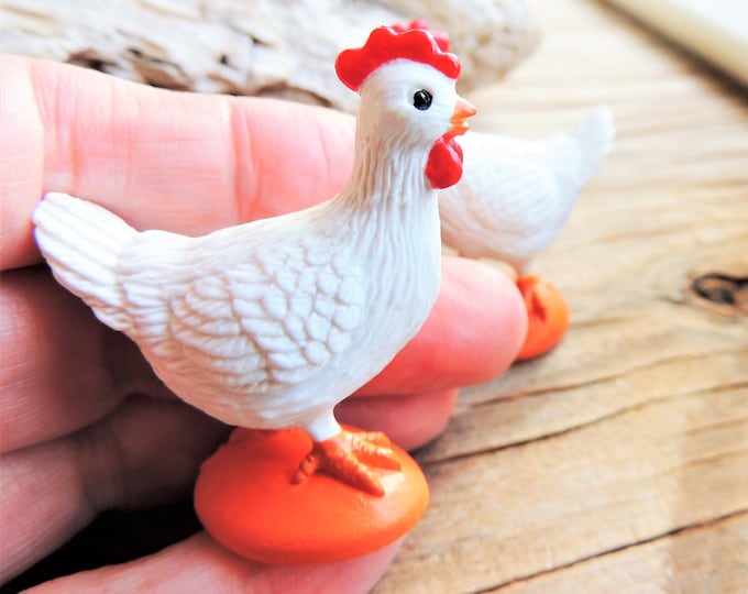 MINIATURE RED BARN House Figure Figurines Dollhouse Fairy Garden ...