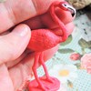 Set of Tiny MINIATURE FLAMINGOS Pink Flamingo Bird Animal Mini Figures ...