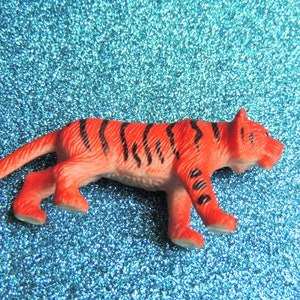 MINIATURE TIGER Toy Animal Figures Figurine Mini Fairy Gardens ...