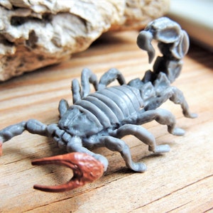 Miniature FAT-TAILED SCORPION Animals Figure Figurine Dollhouse Diorama ...