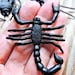 MINIATURE SCORPION Arachnid Animal Figures Figurines Fairy Garden ...