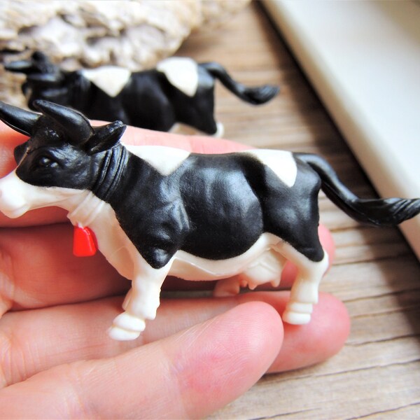 Small Cow Figurine - Etsy
