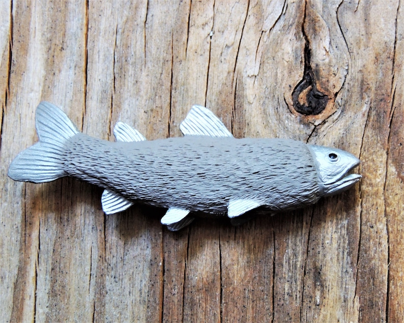 MINIATURE FURRY TROUT Fur-bearing Fish Plastic Cryptid Figure - Etsy