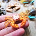 MINIATURE CRAB Plastic Animal Figure Figurines Dollhouse Diorama ...