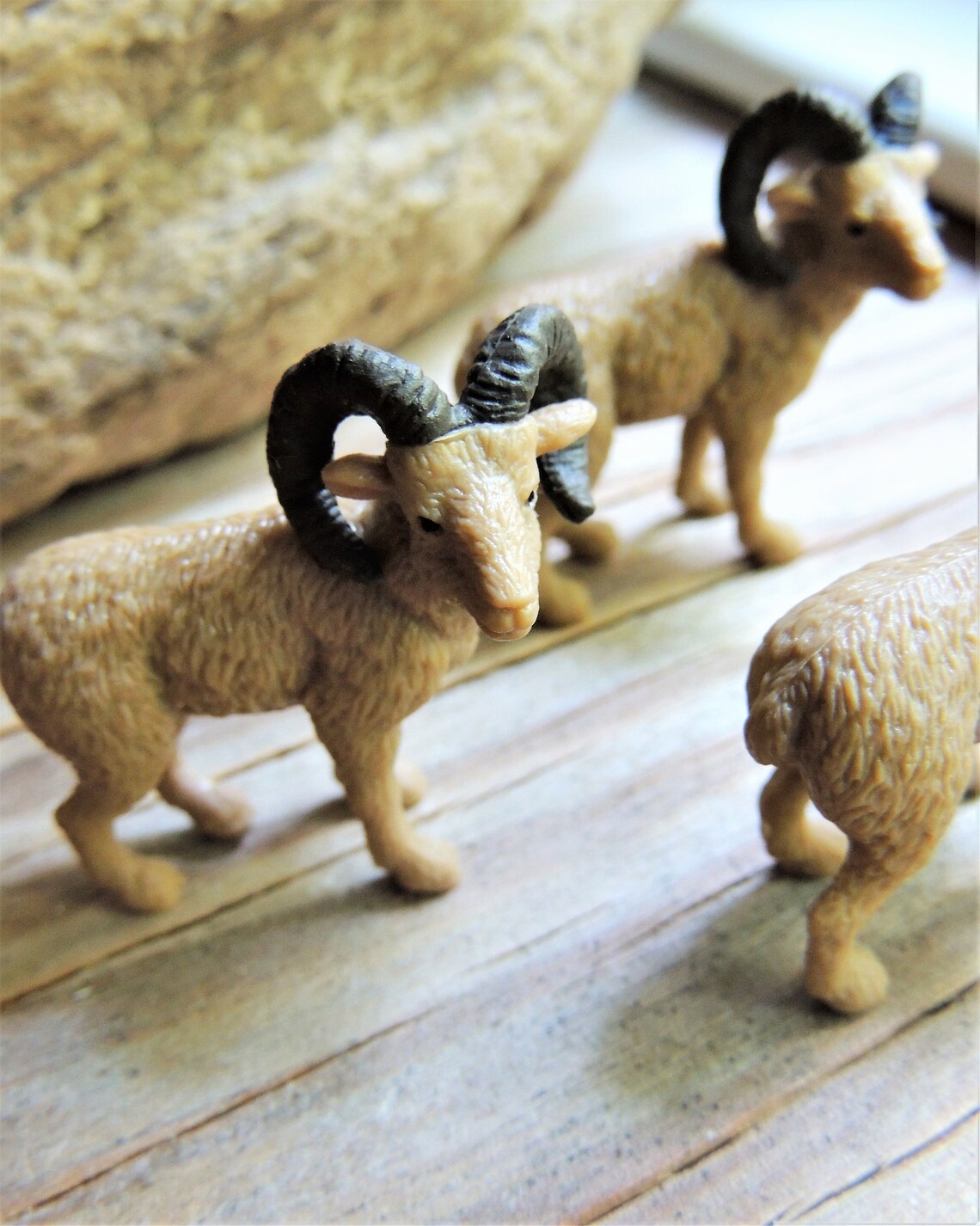 MINIATURE RAM Animals Figures Figurines Fairy Garden Diorama - Etsy