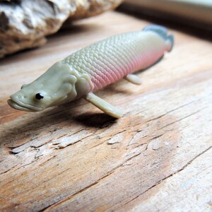 MINIATURE Arapaima Freshwater Fish Animals Figures Figurine Dollhouse ...