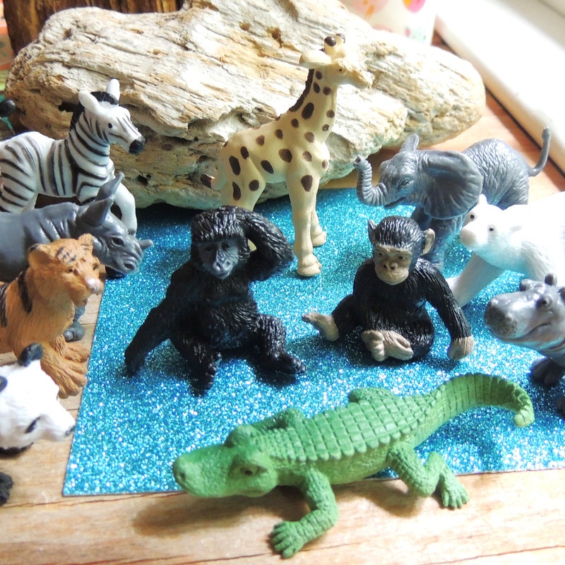 Small Toy Animals - Etsy