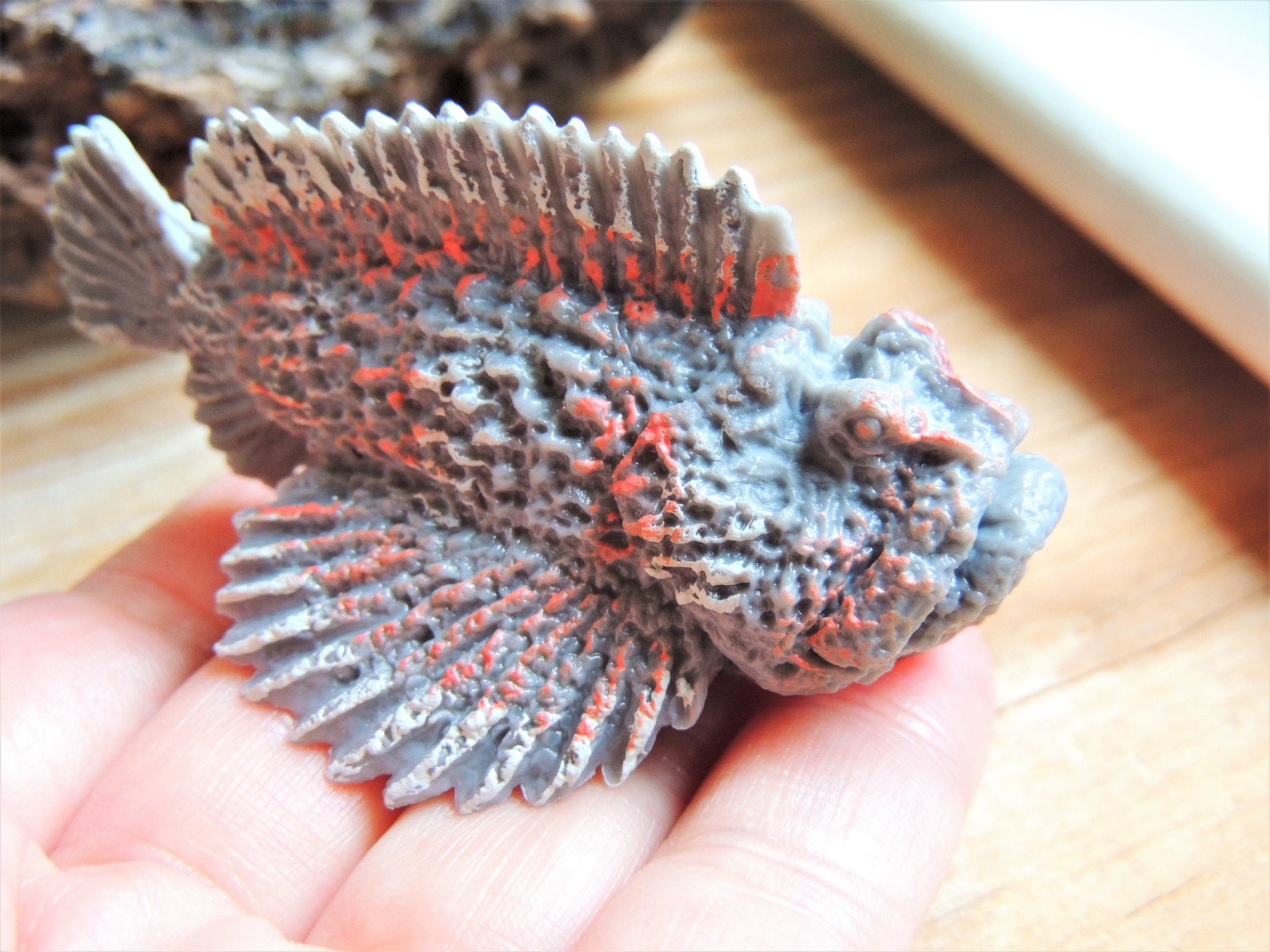 Miniature STONE FISH Sea Animals Figure Figurine Dollhouse | Etsy