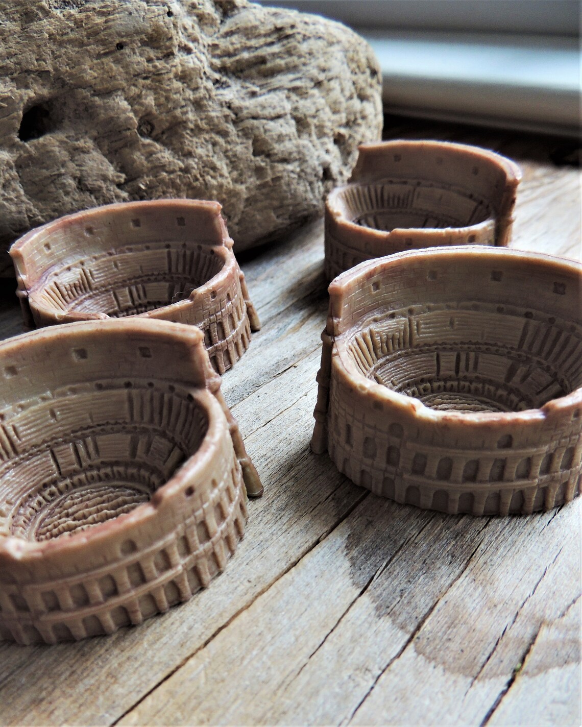 MINIATURE COLOSSEUM Landmark Replica Figure Figurine Diorama - Etsy