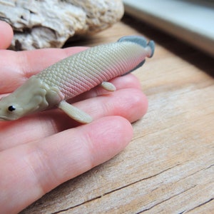 MINIATURE Arapaima Freshwater Fish Animals Figures Figurine Dollhouse ...