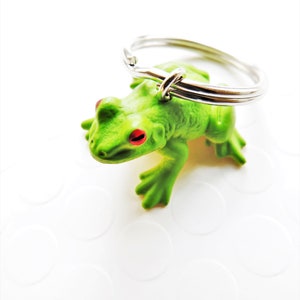 KEYCHAIN Key Chain FROG Key Ring Key Fob Animal Cute Fun Cool Unique ...