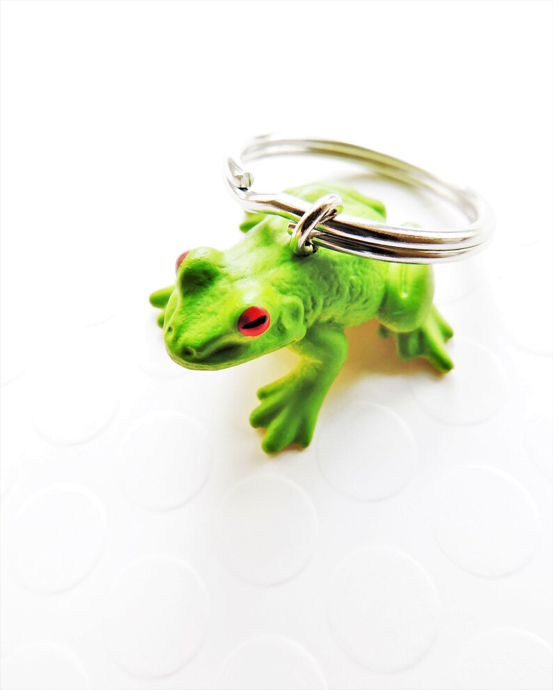 KEYCHAIN Key Chain FROG Key Ring Key Fob Animal Cute Fun Cool | Etsy