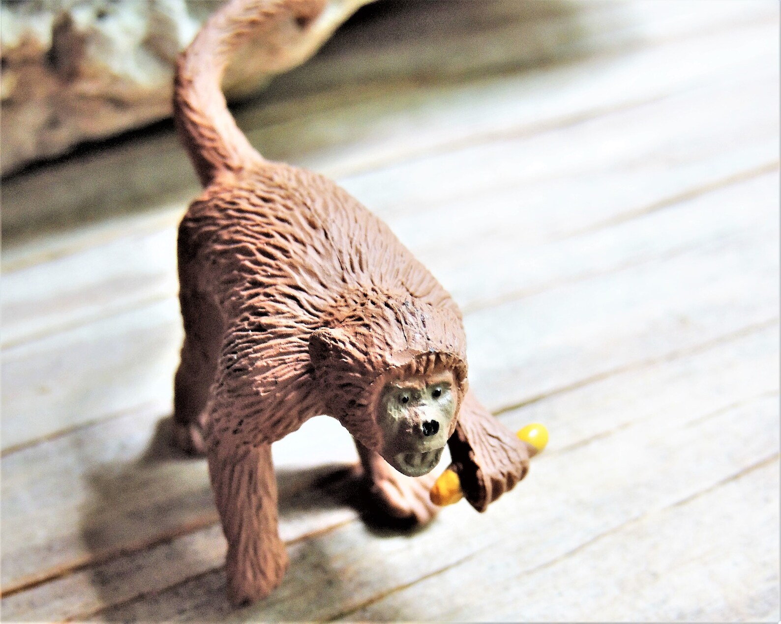 MINIATURE ANIMALS Capuchin Monkey Plastic Animal Figure - Etsy