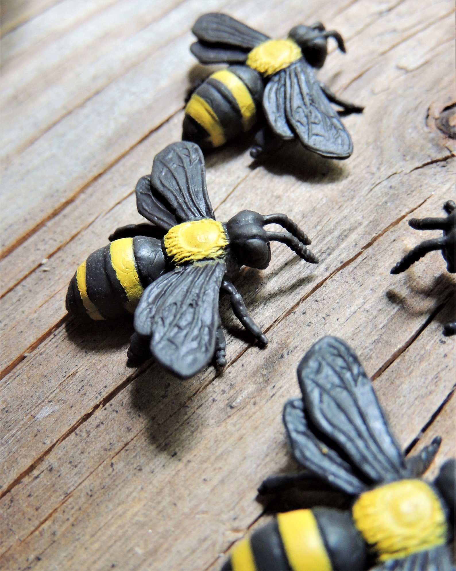MINIATURE Bumble Bee Figurine Insect Animal Mini Figure - Etsy