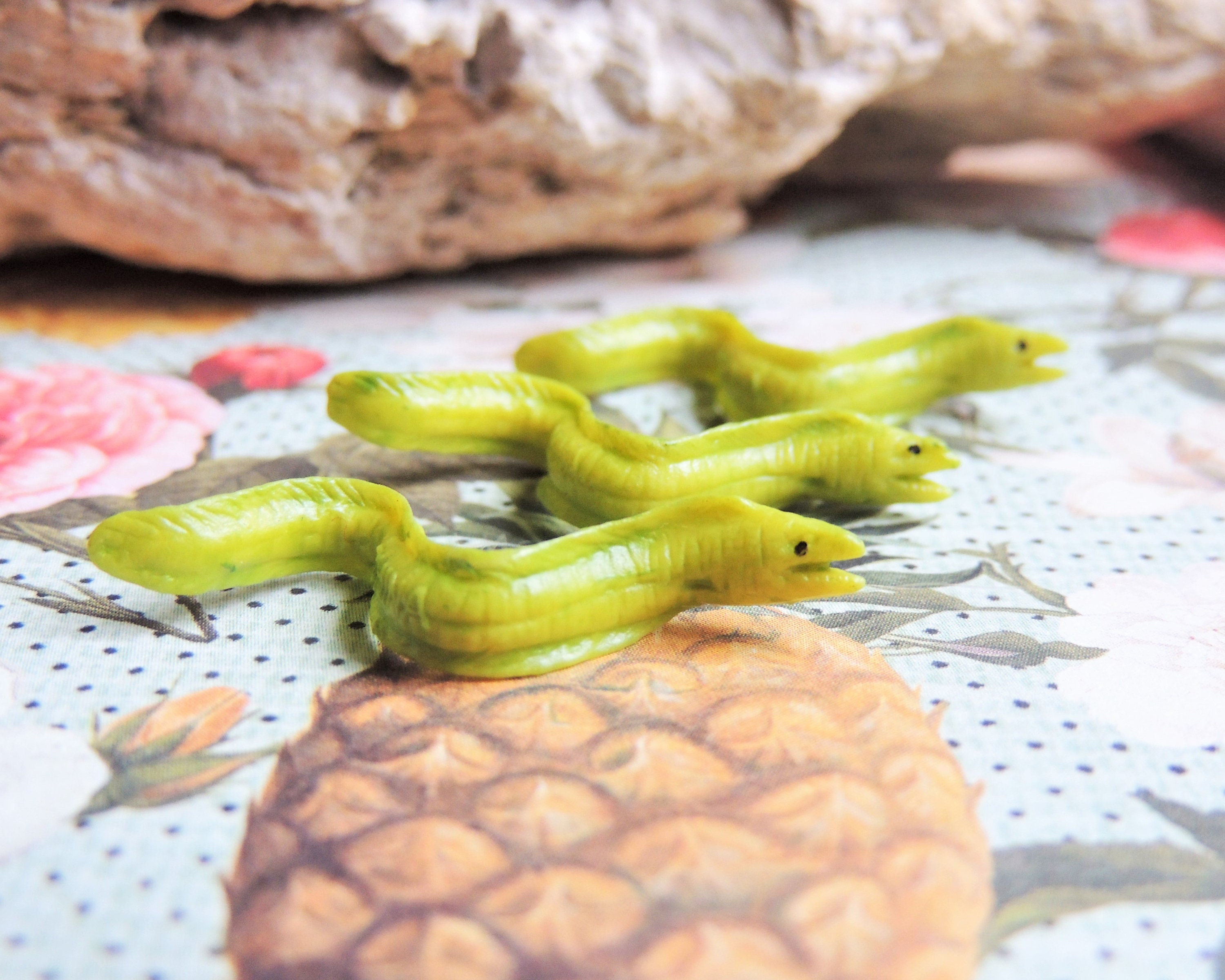 MINIATURE Eel Fish Animals Figure Figurines Fairy Garden | Etsy