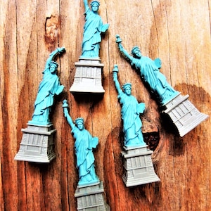 MINIATURE Statue of Liberty Figures Figurine Diorama Fairy Garden ...
